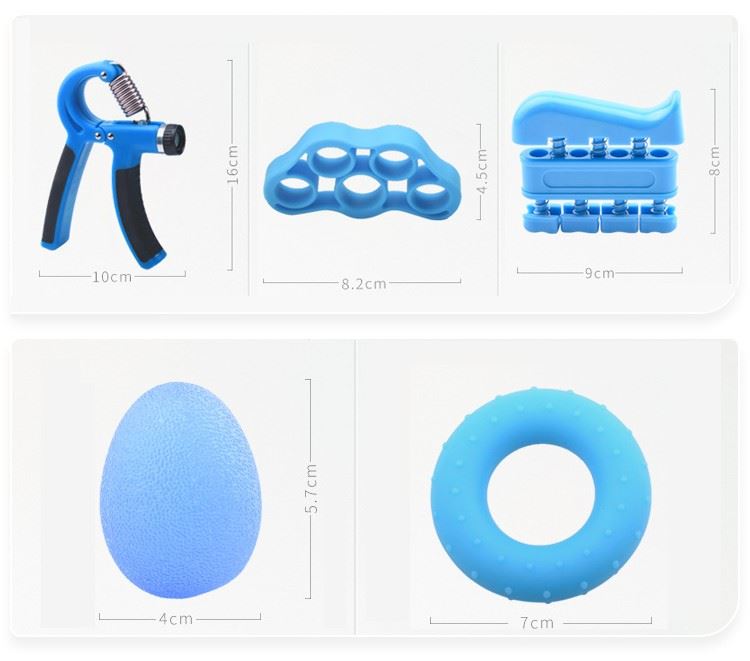 5 Pack Hand Grip Strengthener Set