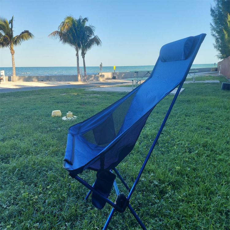 1PC High Back Lightweight Camping Chair - Greentime