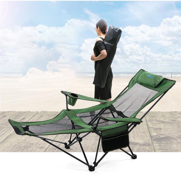 1PC Portable Beach Bed Sun Lounger - Greentime