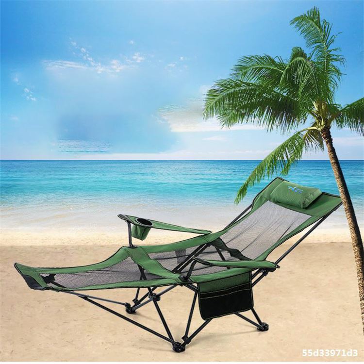 1PC Portable Beach Bed Sun Lounger - Greentime