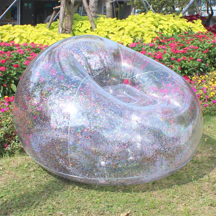 1PC Outdoor Transparent Sequined Inflatable Sofa - Greentime