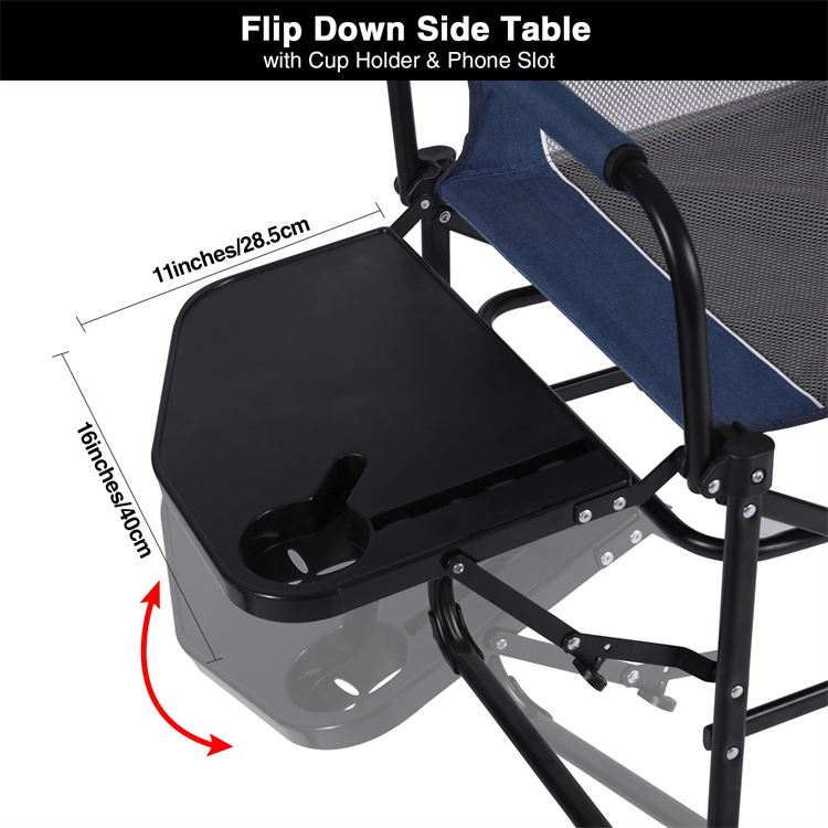 1PC High-Quality Flip Down Side Table - Greentime